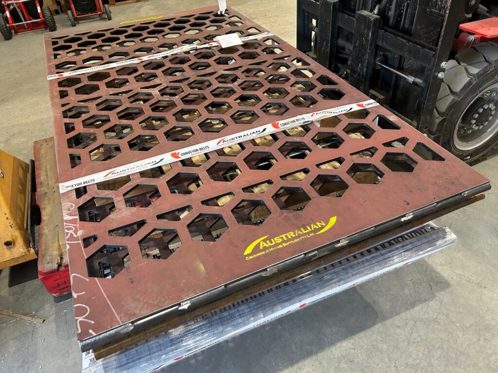 Punched Plate / Perforated Metal Screens - Australian Crushing and ...